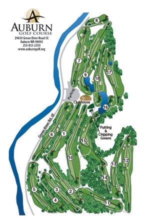 Course Layout - Auburn Golf Course